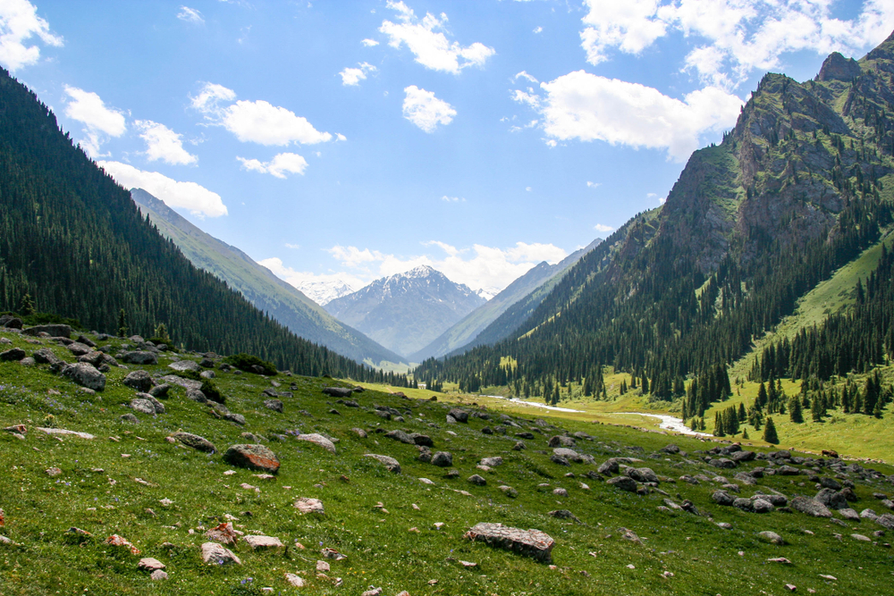 Berglandschap in Karakol - Foto Shutterstock - Reis&Co